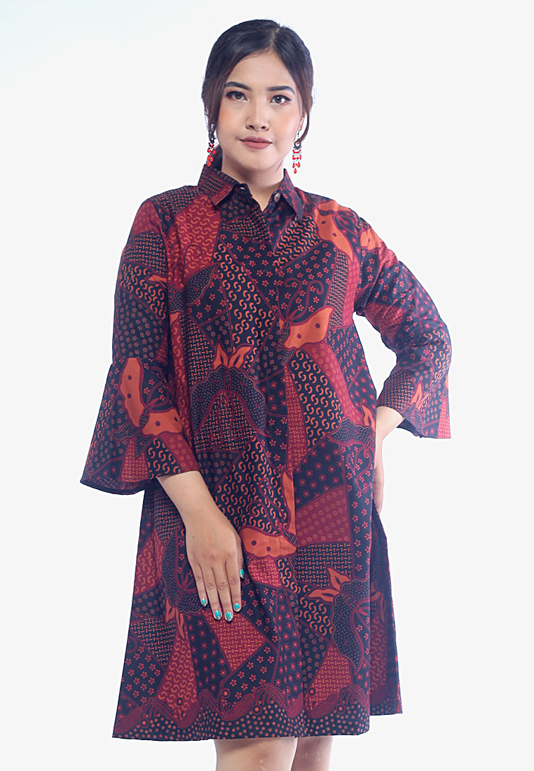 Nareswari Dress Batik - SLAY IN BATIK | EAJA